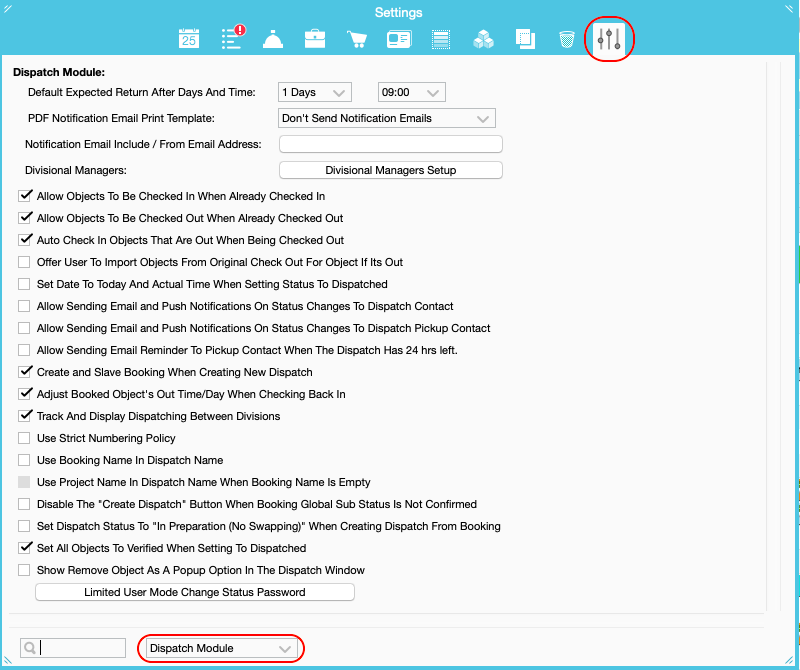 2. EMT Dispatch Settings and Configuration : farmerswife