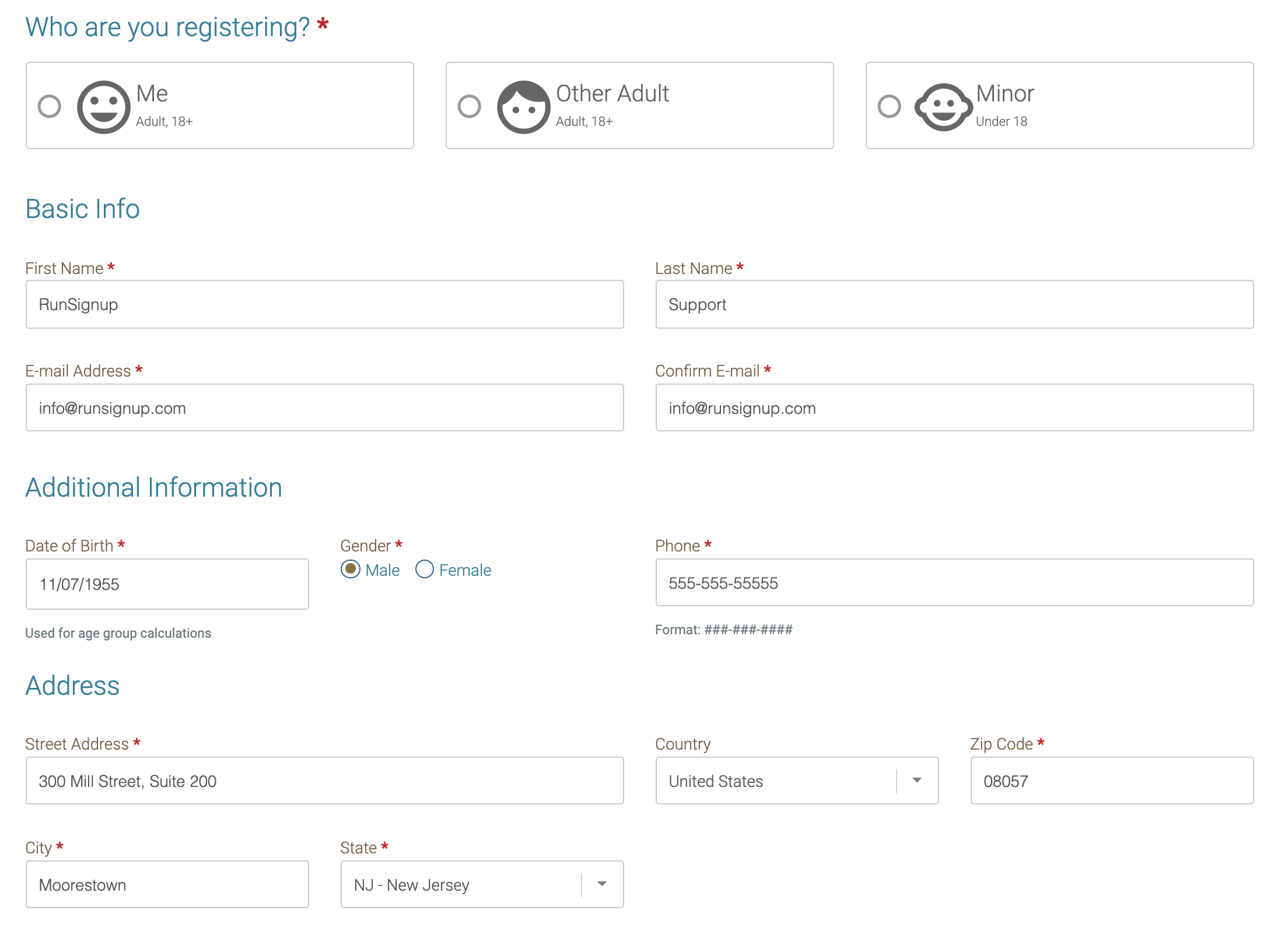 Register For a Race : RunSignup Helpdesk