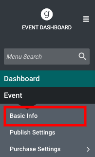 Editing Ticket Event Basic Info - TicketSignup