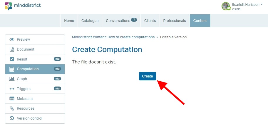 How to create computations : CMS-support
