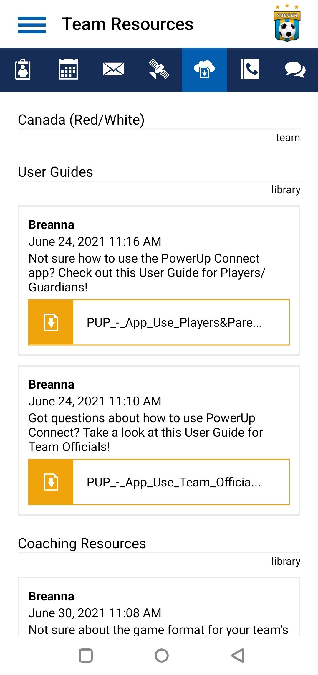 Resource Hub : PowerUp Sports