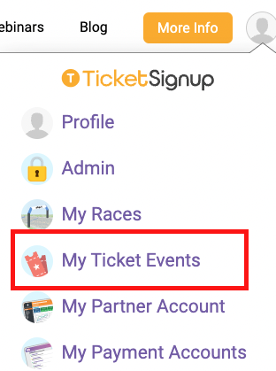 Copy Ticket Event - TicketSignup