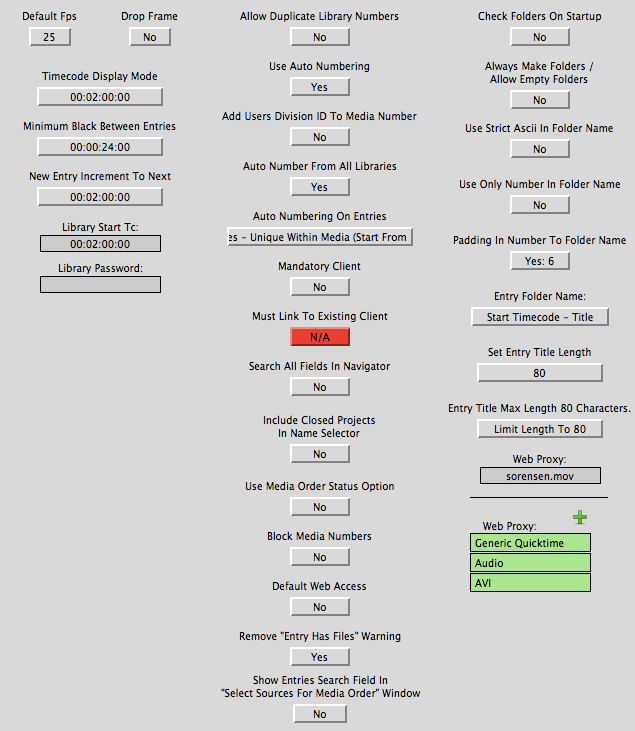 Media Library Configuration : farmerswife Support
