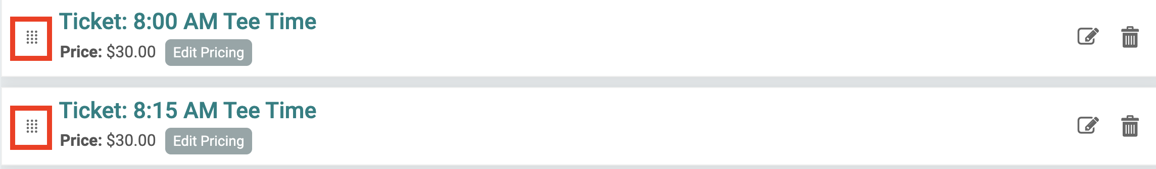 Create or Edit Tickets and Ticket Groups - TicketSignup