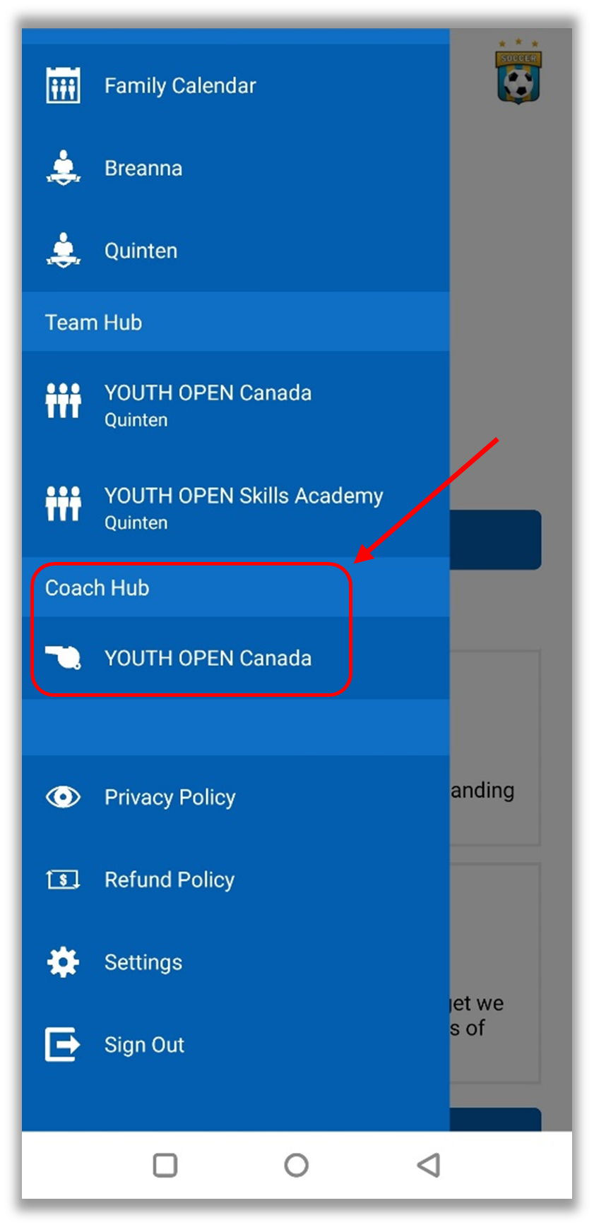 Coach Hub : PowerUp Sports