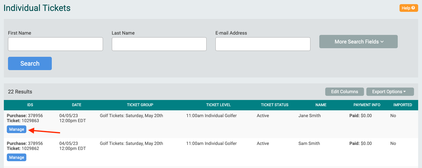 Add Store Items to Tickets/Ticket Purchases - TicketSignup