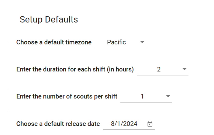 How do I set default Storefront Settings? : Trail's End - Support