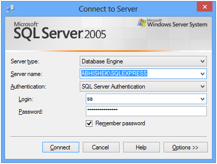 SQL Restore Database : InvestWell Helpdesk