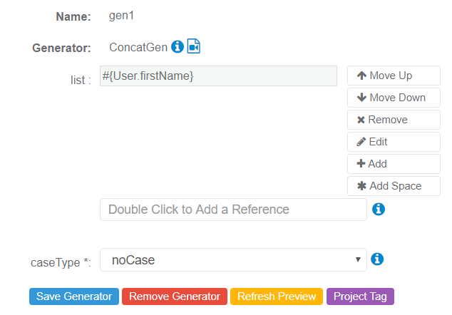 How do I use the ConcatGen Generator? : Support
