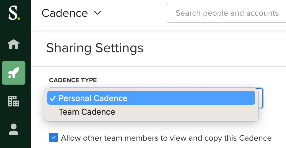Create cadences from SalesLoft using Chrome Extension : Customer Support