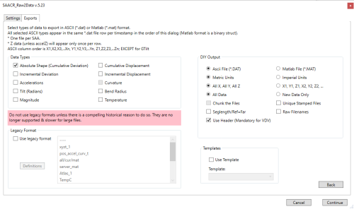 Raw2Data How-To Guide : Measurand Support