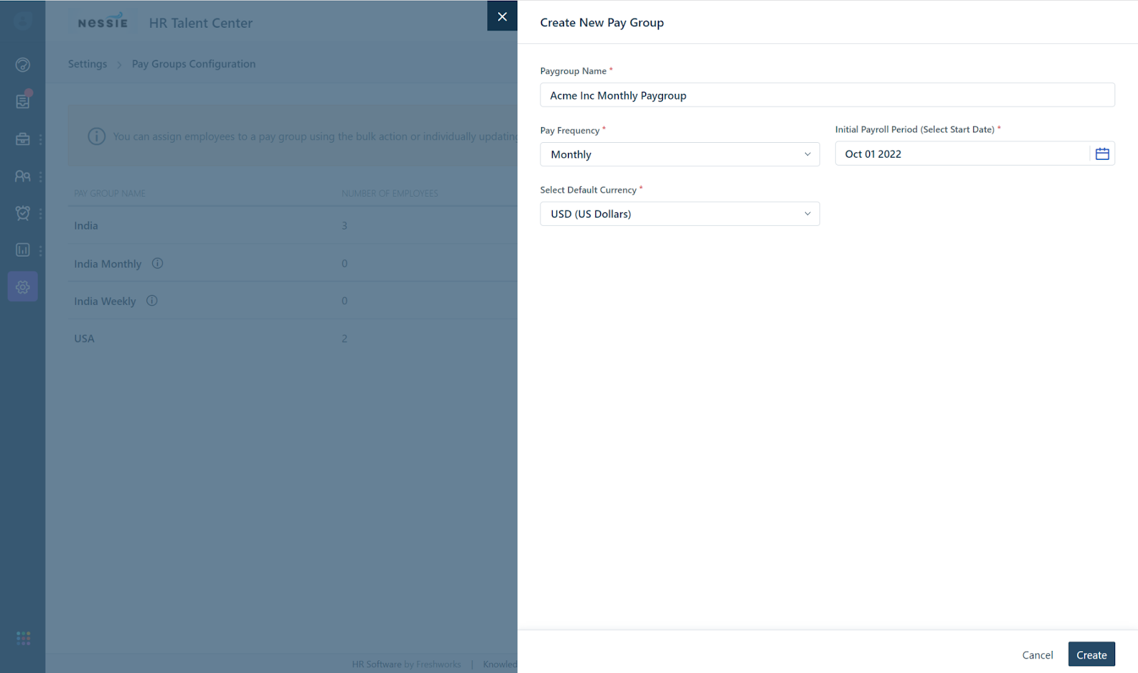 Managing Paygroups for Pre-Payroll : Freshteam support