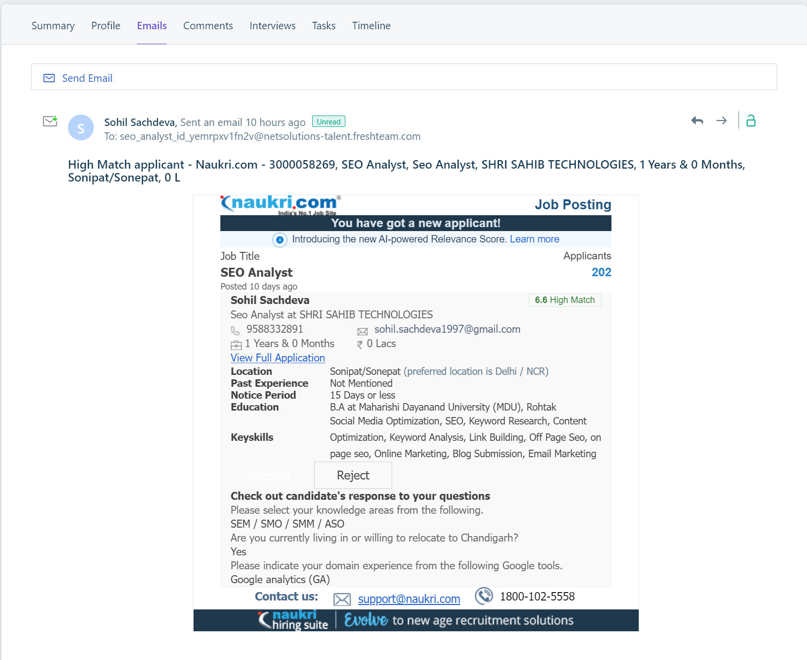 Frequently Asked Questions For Naukri Freshteam Integration Freshteam Frequently Asked Questions For Naukri Freshteam Integration Freshteam