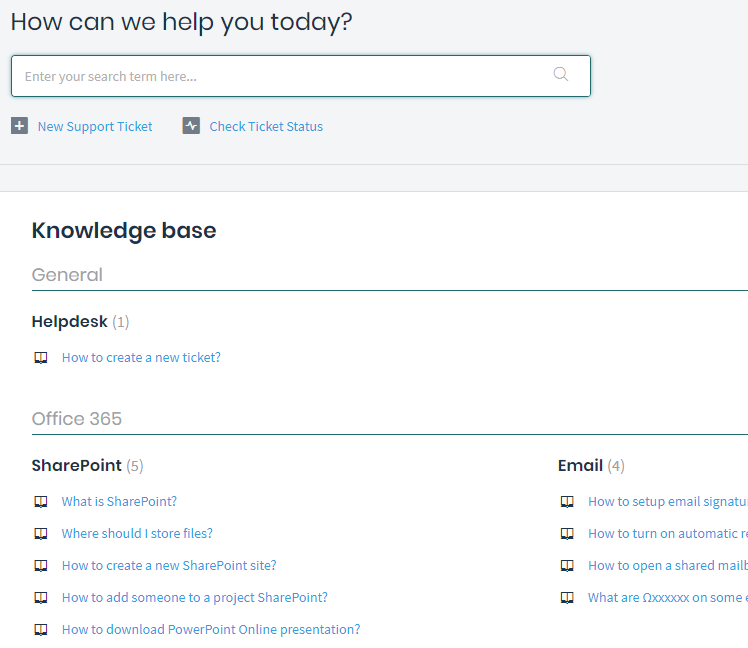 How to use Helpdesk? : Archetype Group Helpdesk
