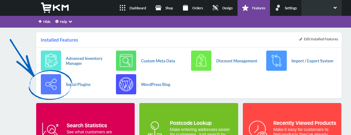 Social Plugins - Blog : EKM