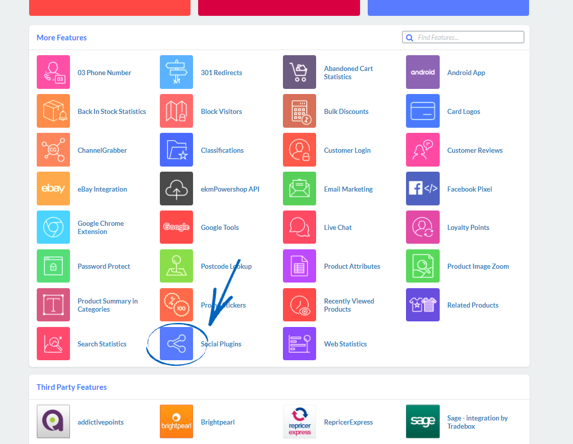 Social Plugins : EKM