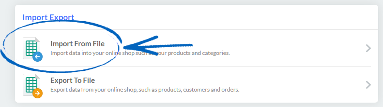 How to Add Product Options using a spreadsheet -Text Box : EKM