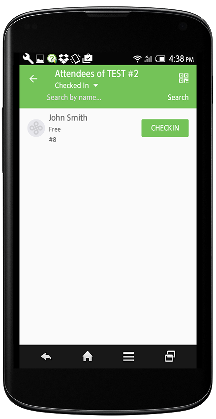How can I check in attendees with the Peatix Scan app (Android)? : Help organizer