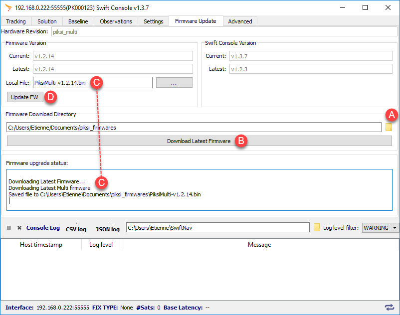 Swift Navigation Support