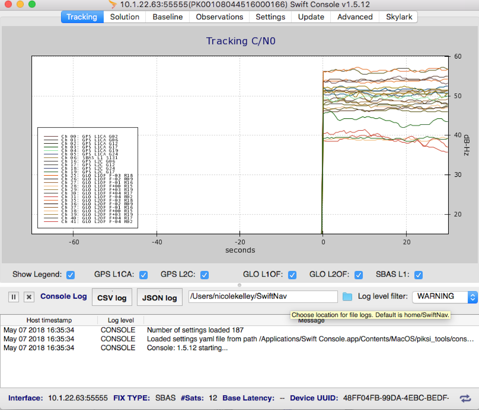 Swift Navigation Support