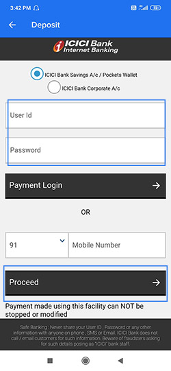 How to deposit fiat currency (India) : ZebPay