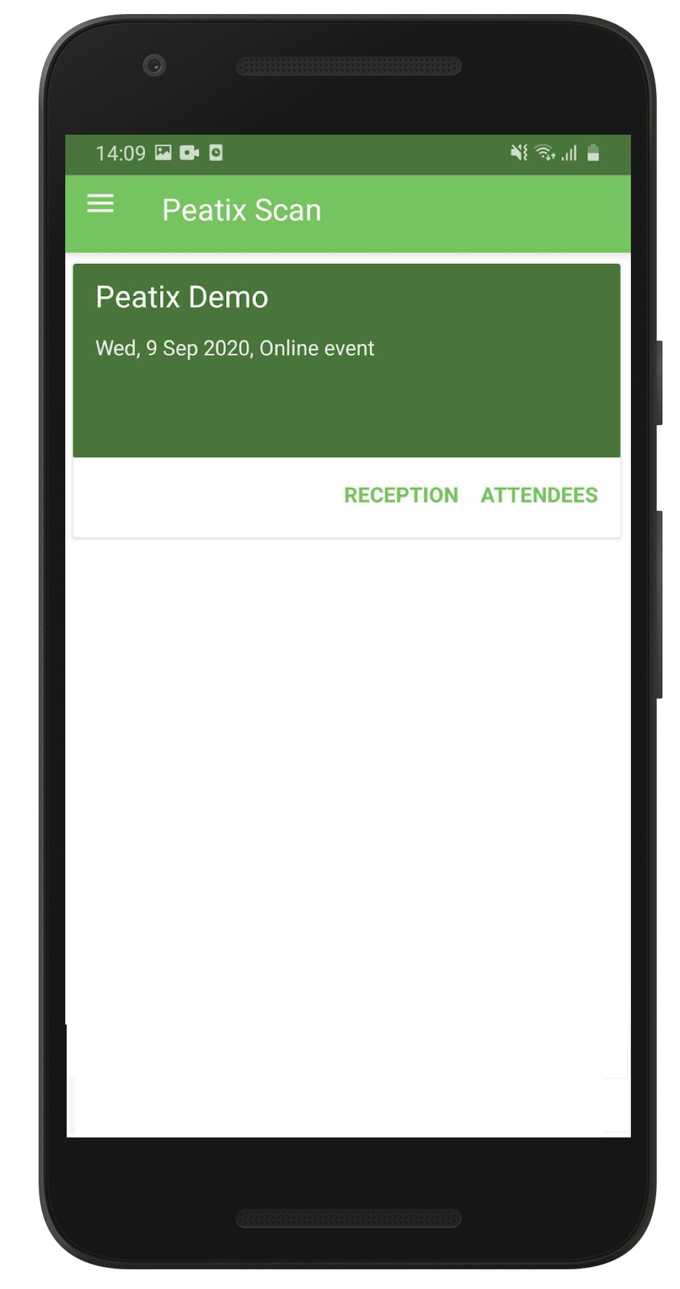 How can I check-in attendees with the Peatix Scan app (Android)? : Help organizer