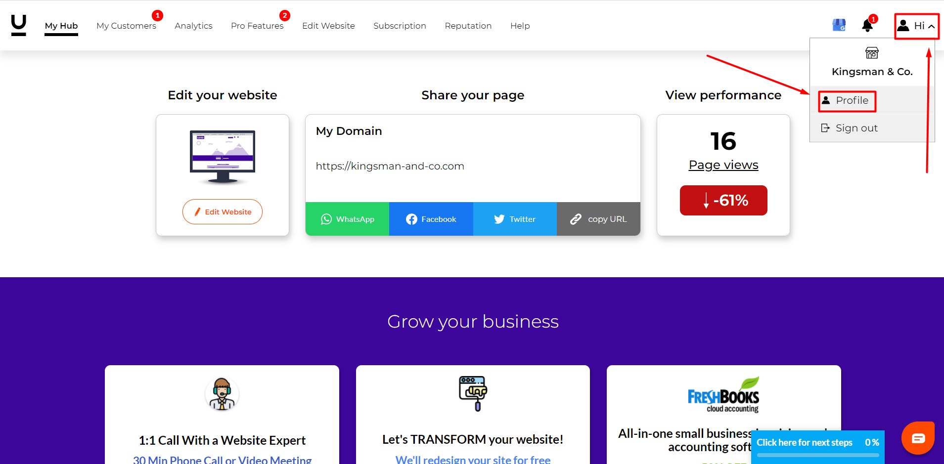 How to change your login email address : UENI