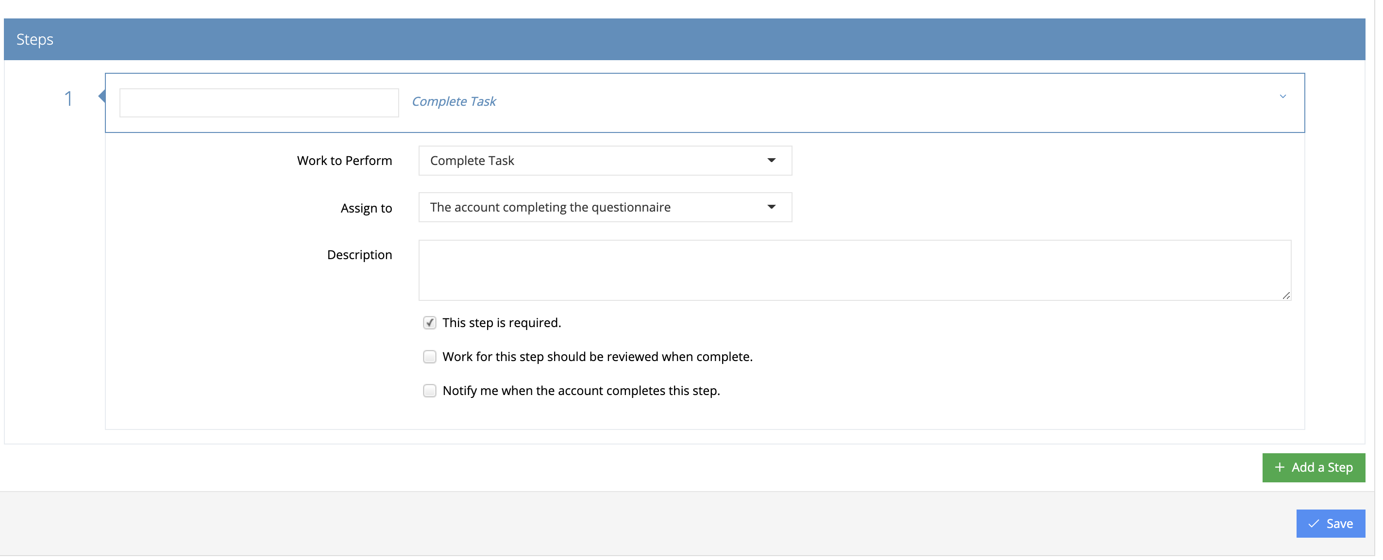 Adding or Editing a New Questionnaire : TotalBrokerage