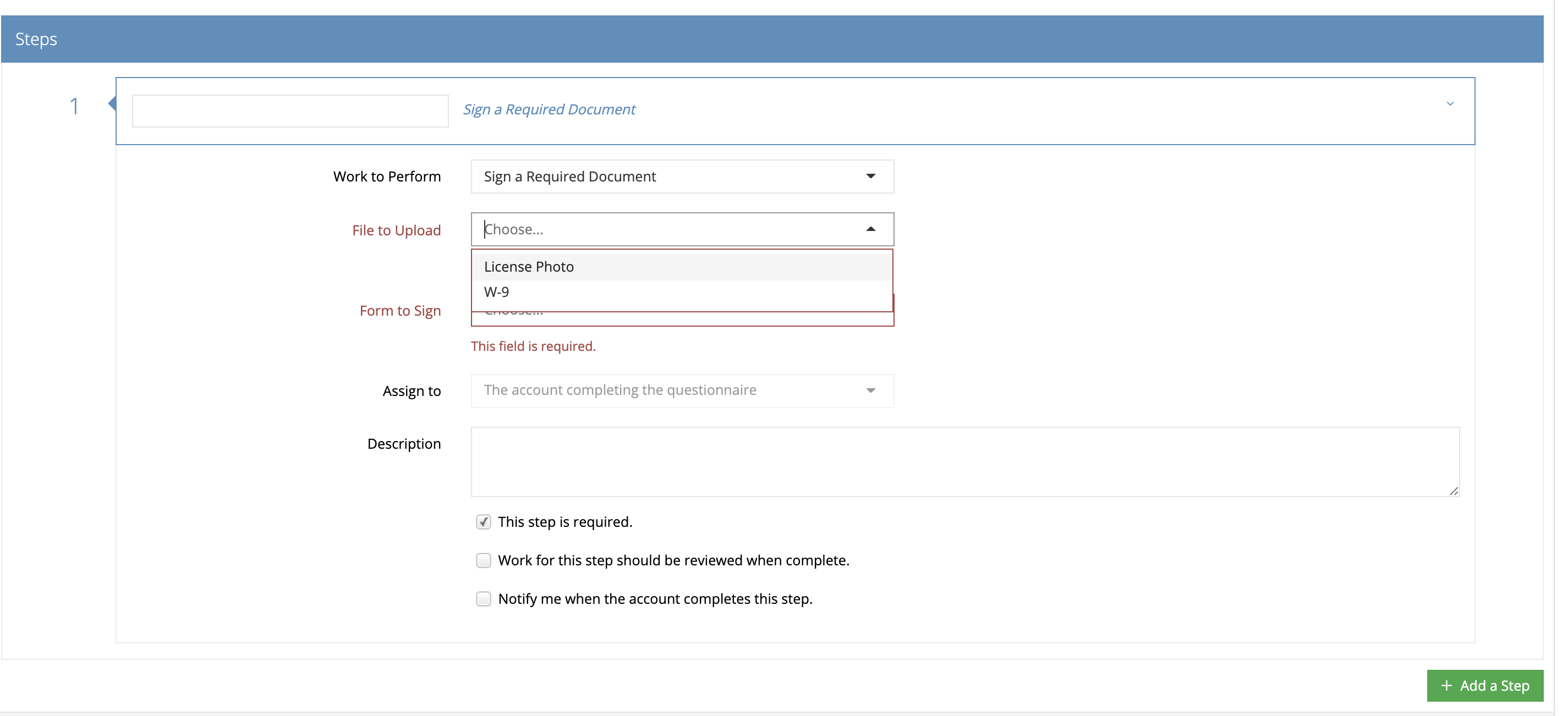 Adding or Editing a New Questionnaire : TotalBrokerage
