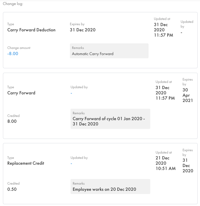 How to view and check employee's leave balance