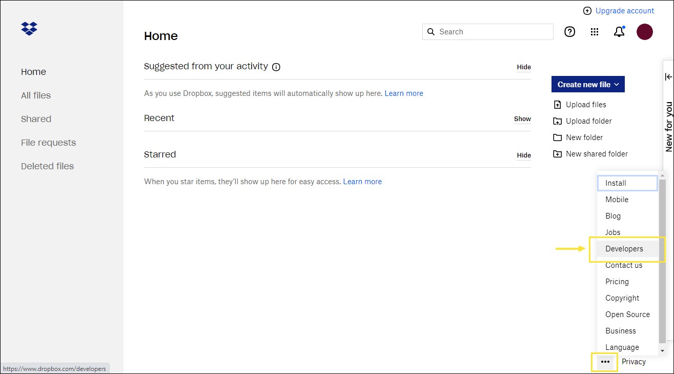 Dropbox Gallery Object. How to create a gallery using Dropbox : WebSite ...