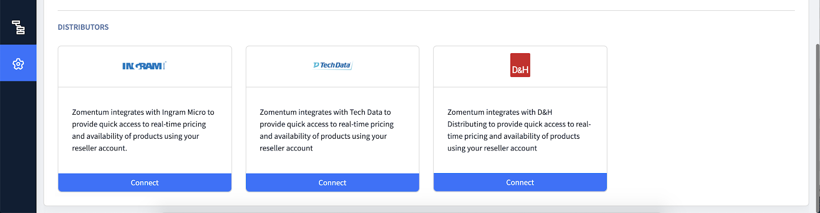 Ingram Integration : Support
