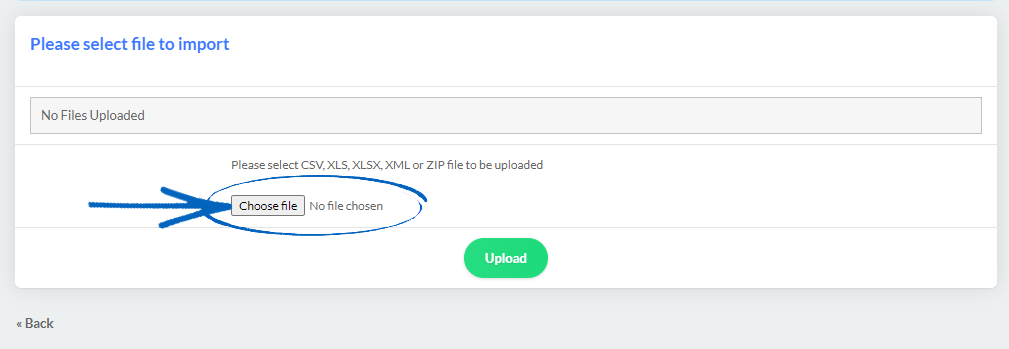 How to Add Product Options using a spreadsheet -Text Box : EKM