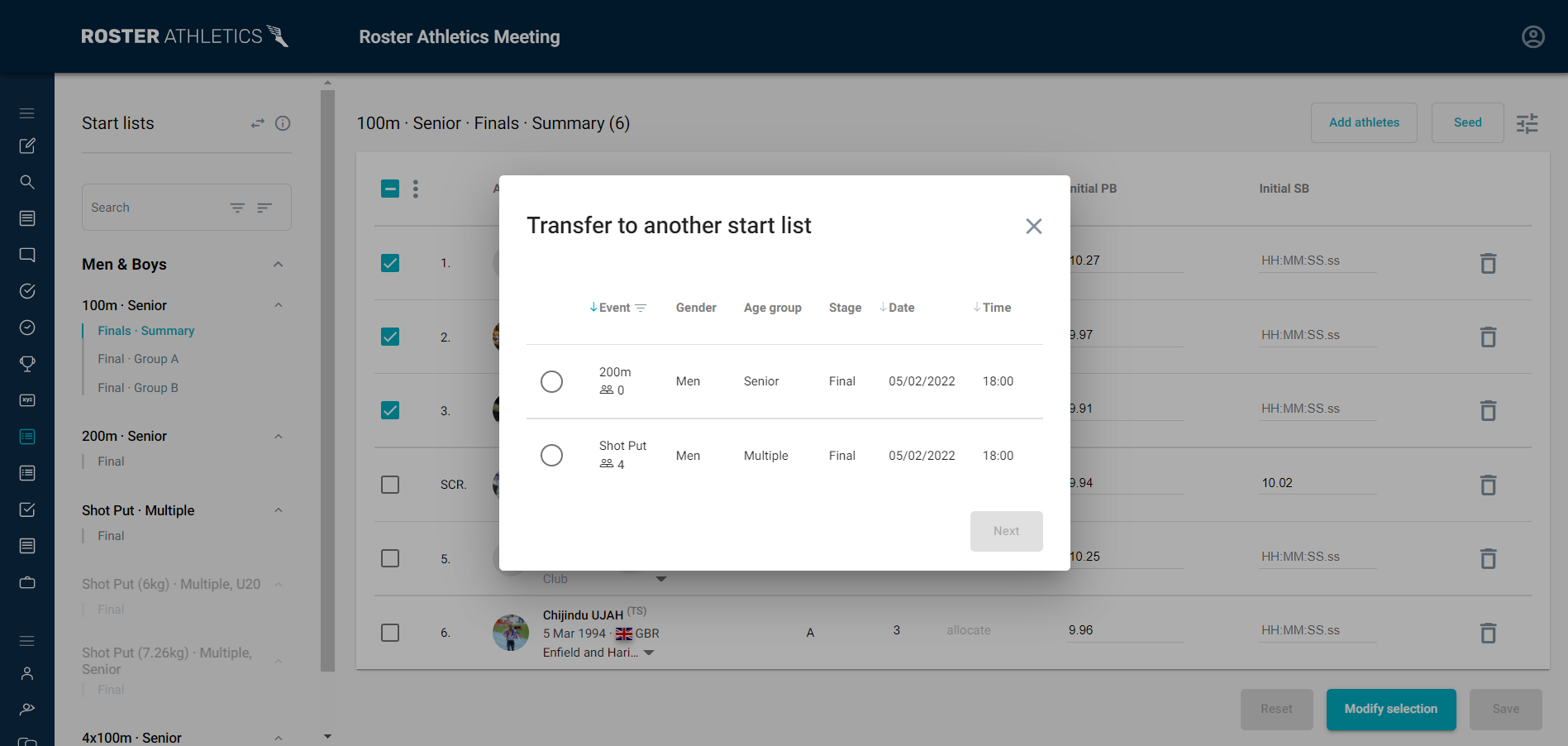 What's new? : Roster Athletics