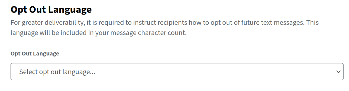 Organization Display Name and Opt Out Language : ThruText Help Center