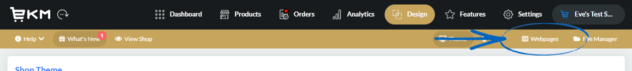 How to create a hidden Webpage : EKM
