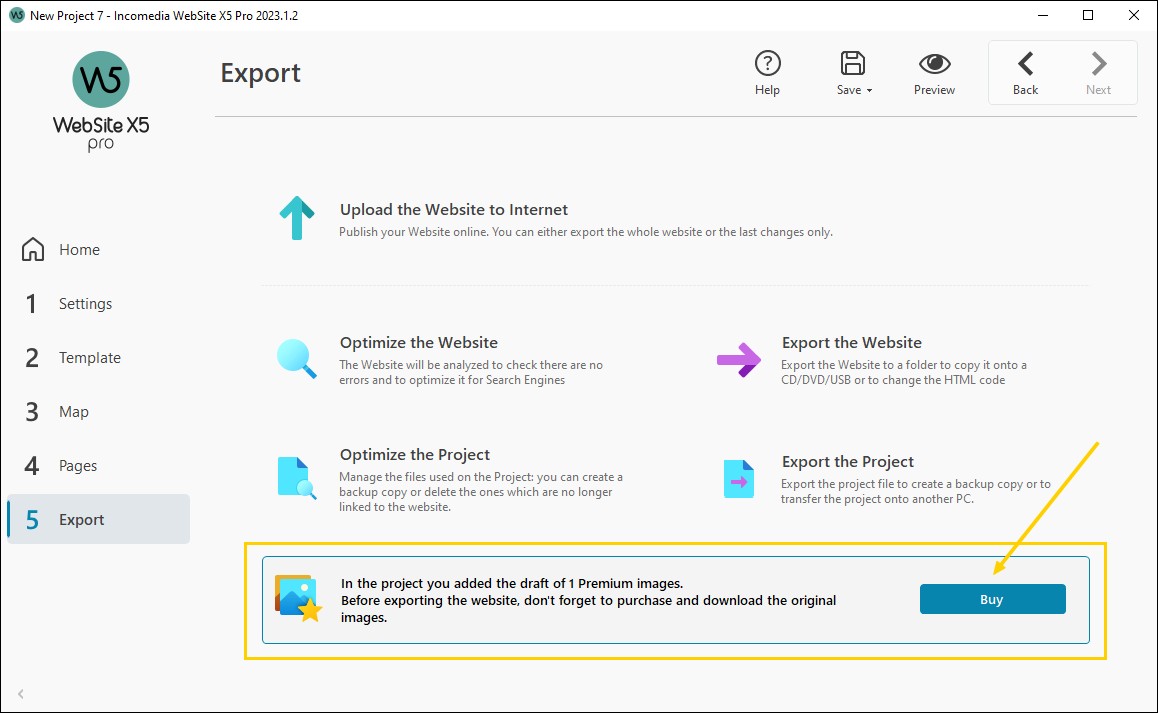 What are Premium Images and how to use them : WebSite X5 Guide