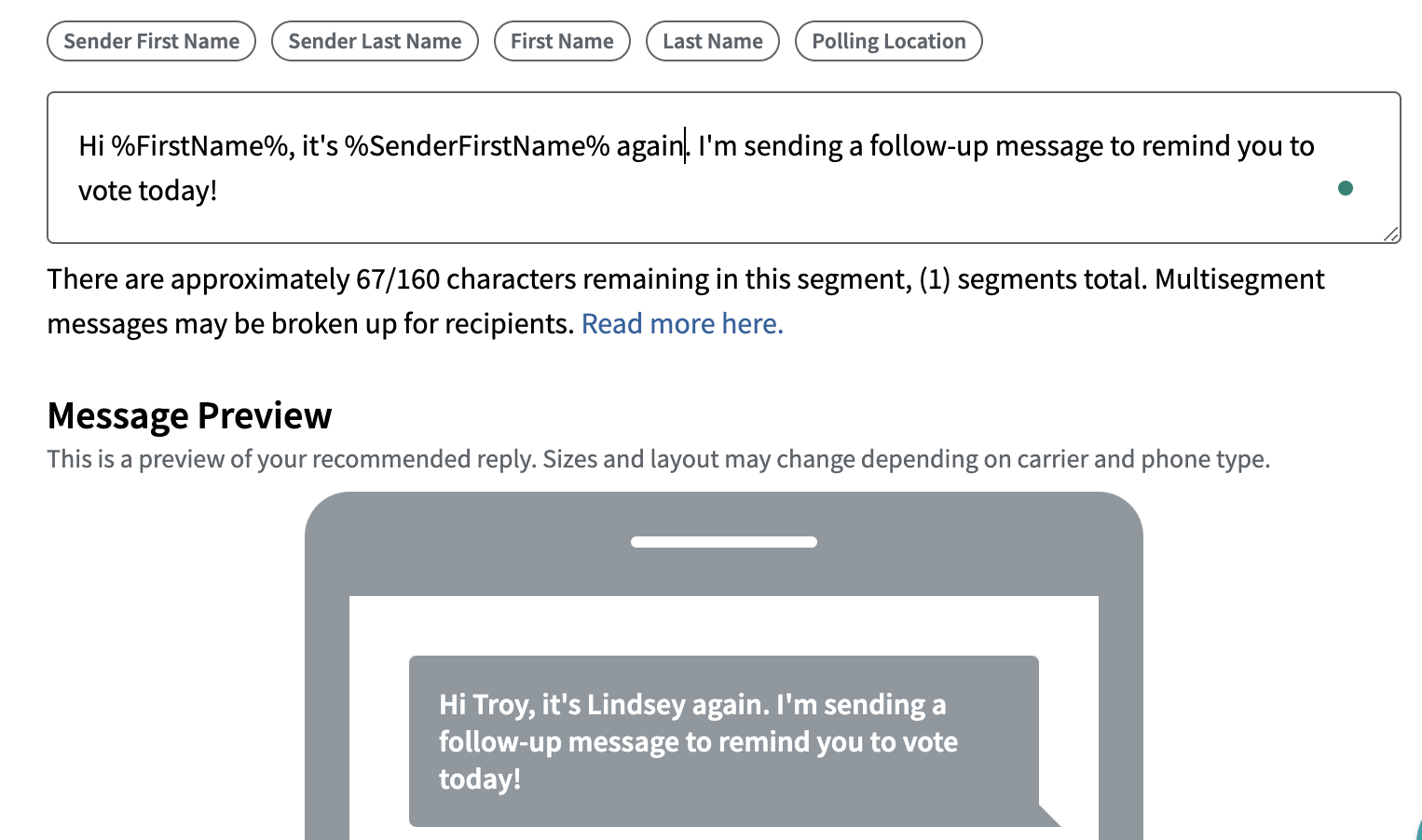 Followup Messages in ThruText : Help Center