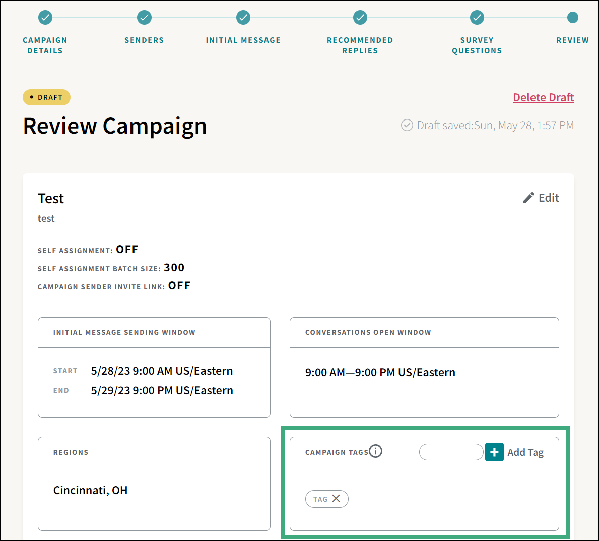 Tag Reports : ThruText Help Center
