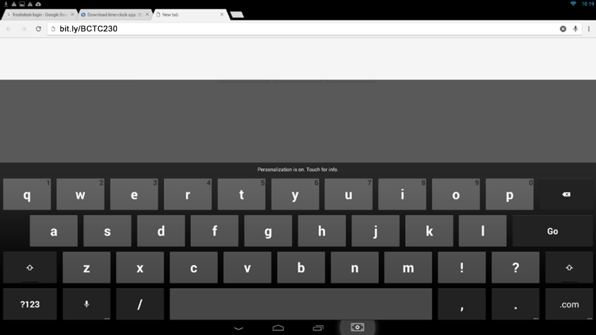 Installing the Timeclock 360 App : Bytecurve