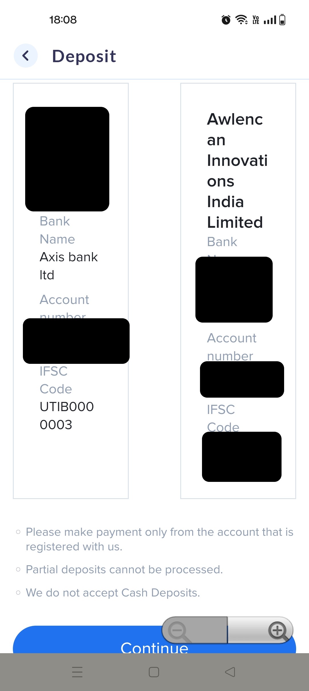 How to deposit fiat currency (India) : ZebPay