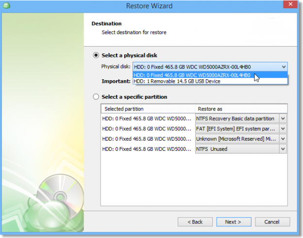 PliantDRX Restore : PliantCloud