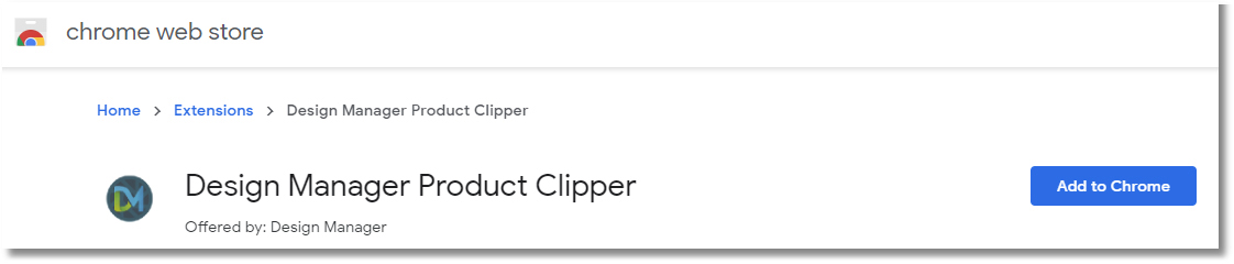 Design Manager : Installing the Design Manager Product Clipper