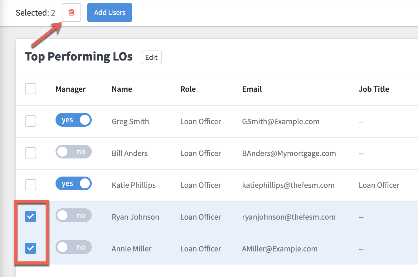 How to Remove Team Members : TE Admin Help Center
