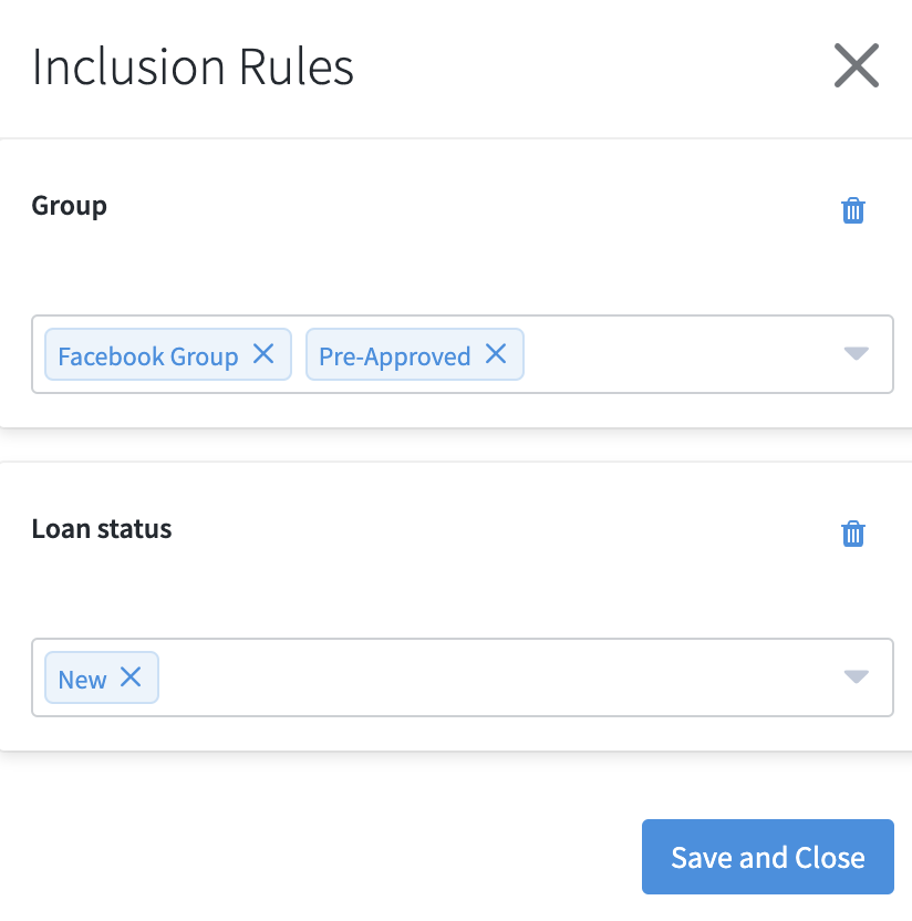 How to Add Audience Inclusion Rules : TE Admin Help Center