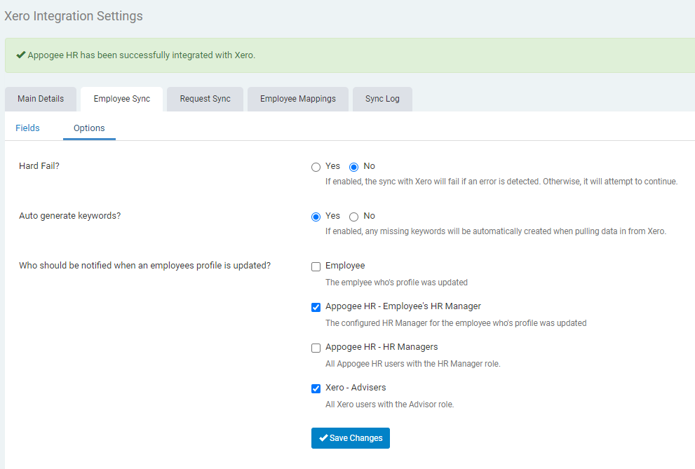 Xero Integration Step by Step : Support