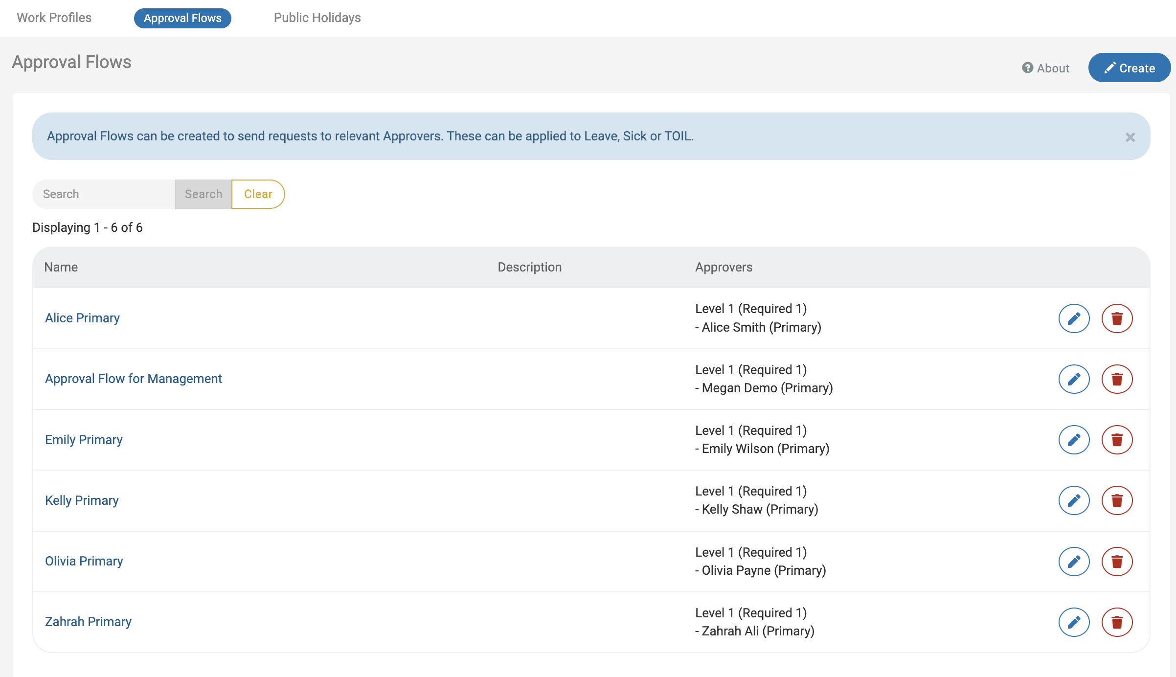 Leave: Set Up Guide : Support