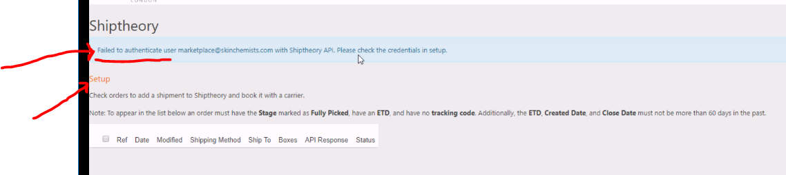 How to use Cin7 with Shiptheory. : Shiptheory Support