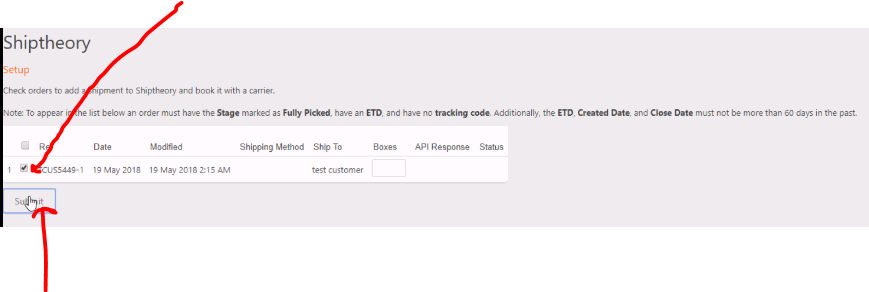 How to use Cin7 with Shiptheory. : Shiptheory Support