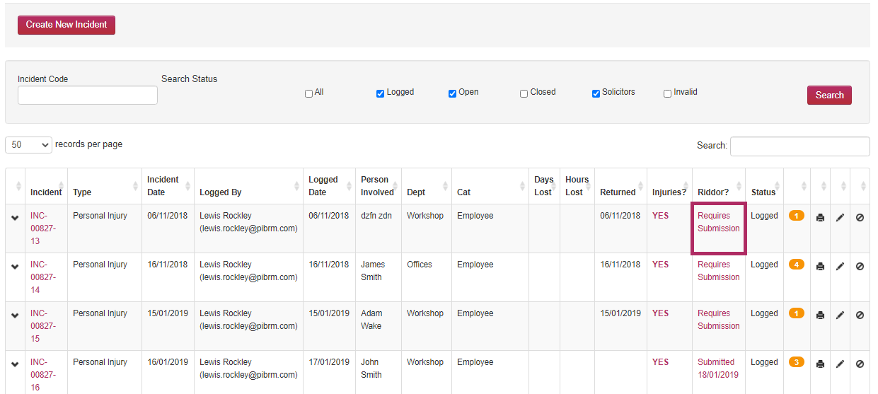 How to Report RIDDOR : xCenta
